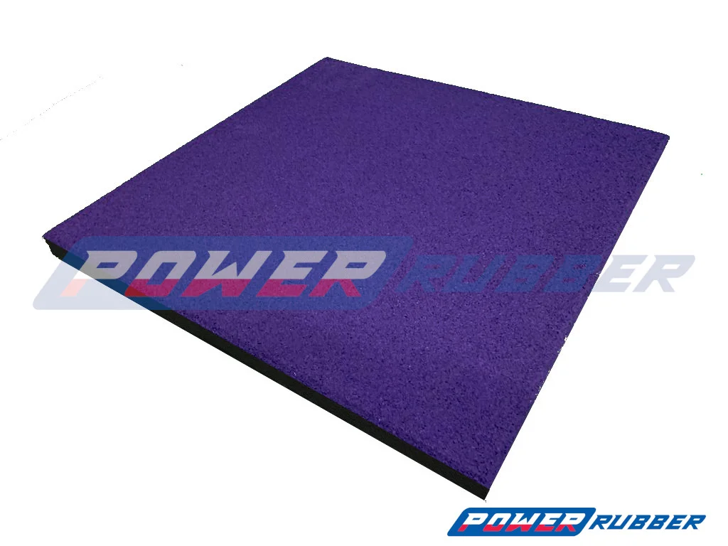EPDM mat for playground Purple RAL 4005 - Power Rubber