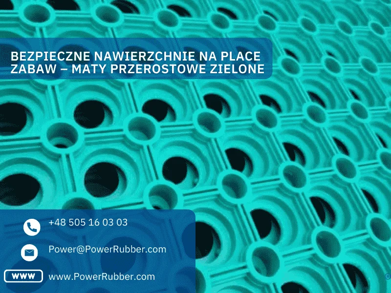 Mats for slides for children - Power Rubber