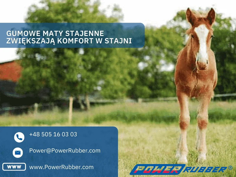 Stable Rubber Mats for Horses - Power Rubber