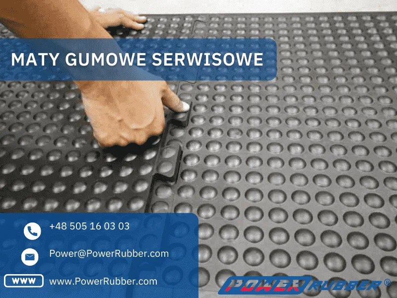 Maty gumowe serwisowe - Power Rubber