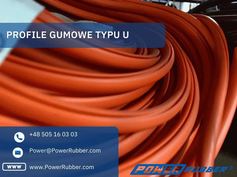 U-type rubber profiles - Power Rubber