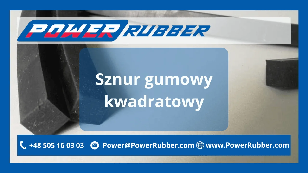Rubber Cord Square - Power Rubber