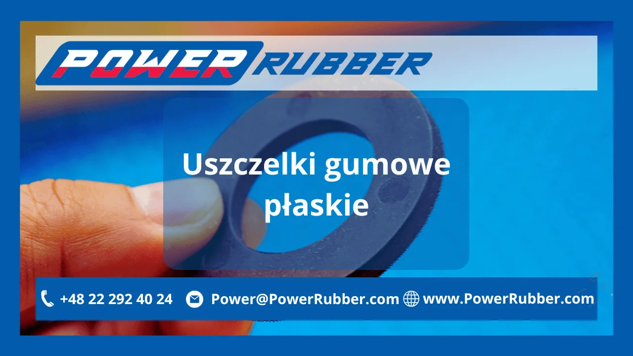 Flat rubber seals - Power Rubber
