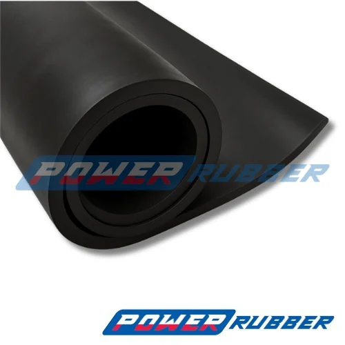 Black CR/NBR microporous rubber - Power Rubber