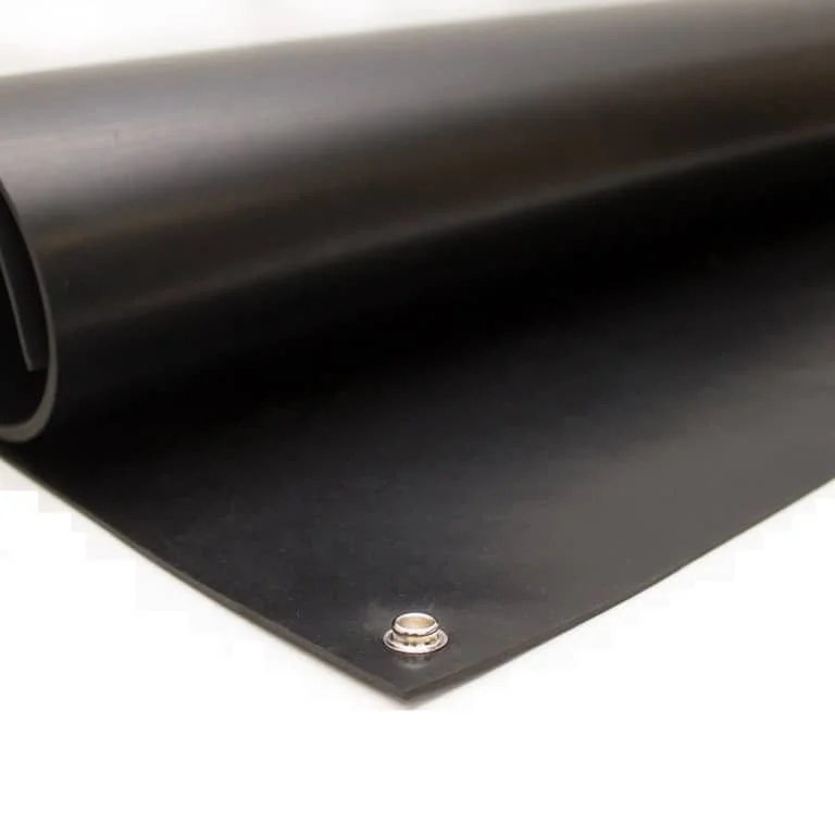 Neoprene rubber conductive table mat - Power Rubber