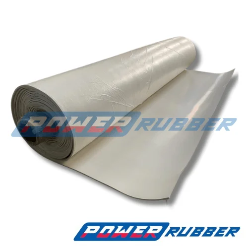 White FDA silicone sheet - Power Rubber